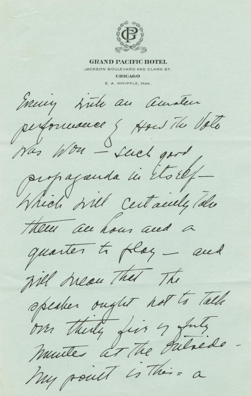 Ada James papers and correspondence (1912-1923) (16 Documents) - Full ...