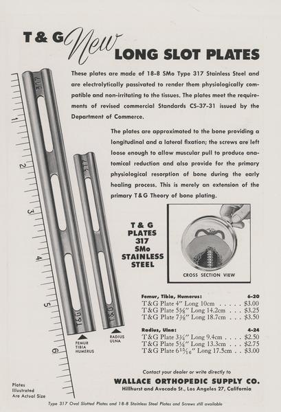 ‎Long Slot Plates advertisement - UWDC - UW-Madison Libraries