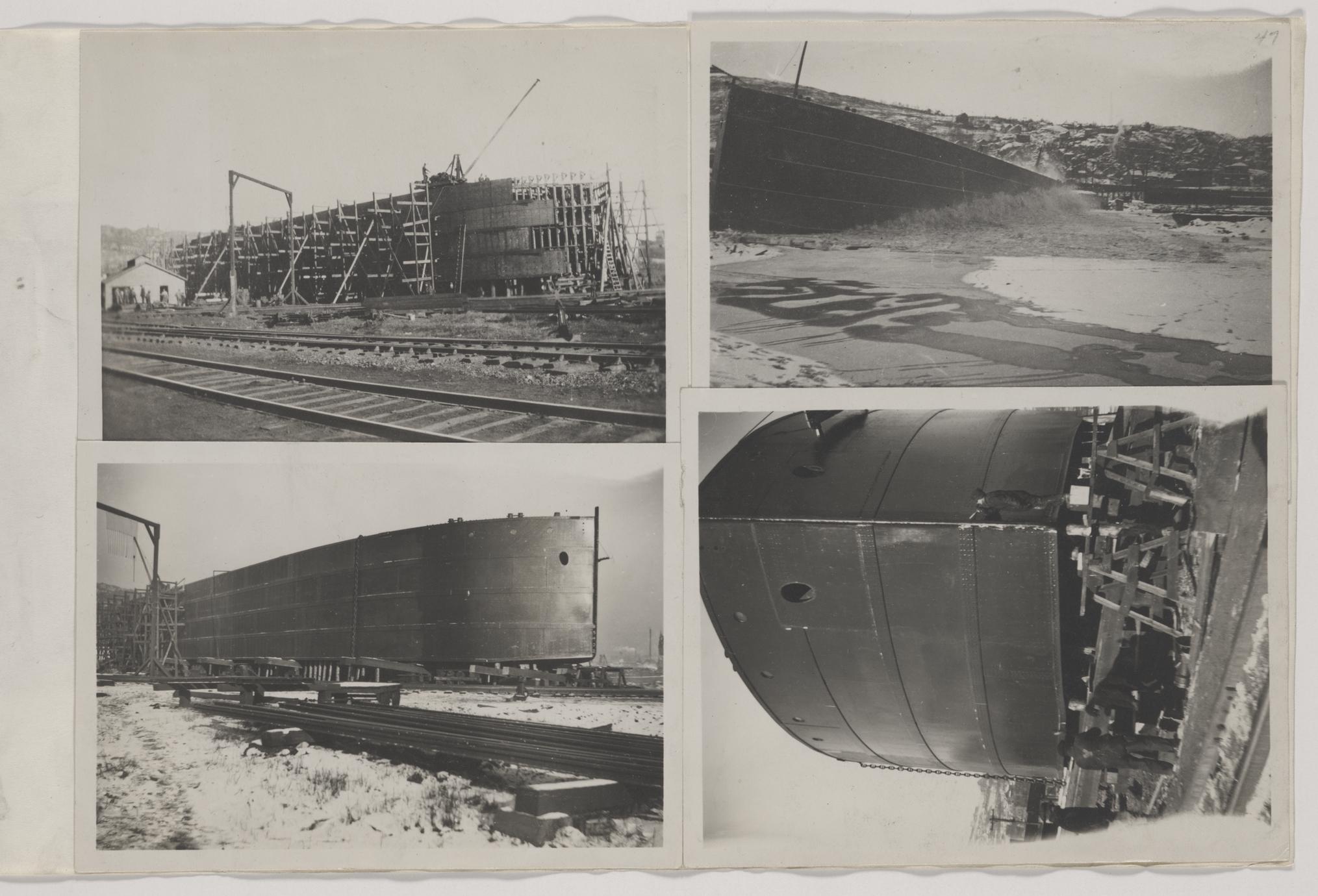 Scrapbook of Alexander McDougall : Whalebacks, gunboats, patents, and ...
