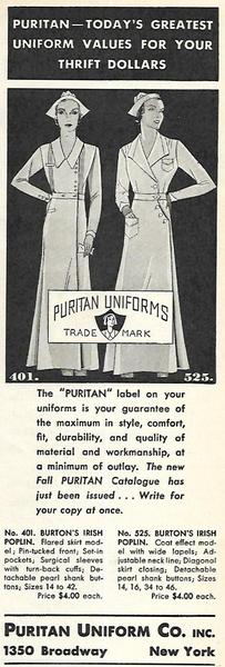 ‎Puritan Uniforms advertisement - UWDC - UW-Madison Libraries