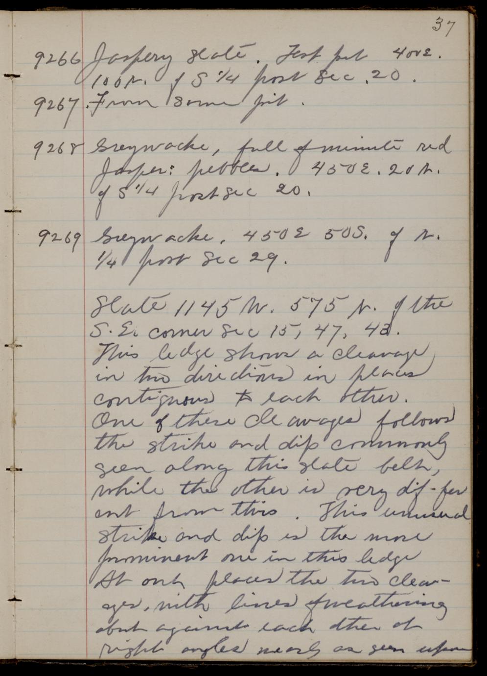 Penokee-Gogebic Region, Michigan : [specimens] 9155-9330 - Full view ...