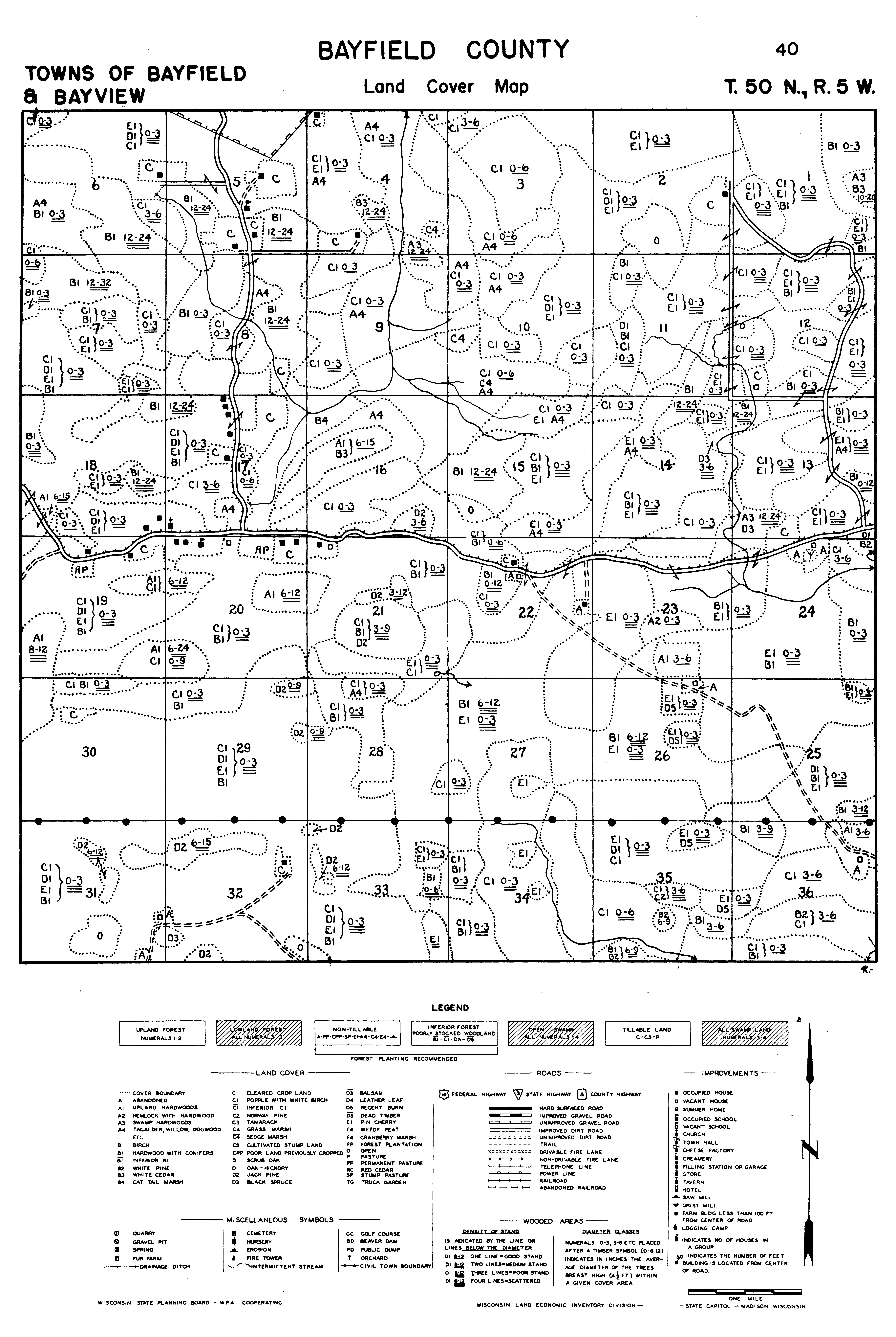 ‎Towns of Bayfield and Bayview - UWDC - UW-Madison Libraries