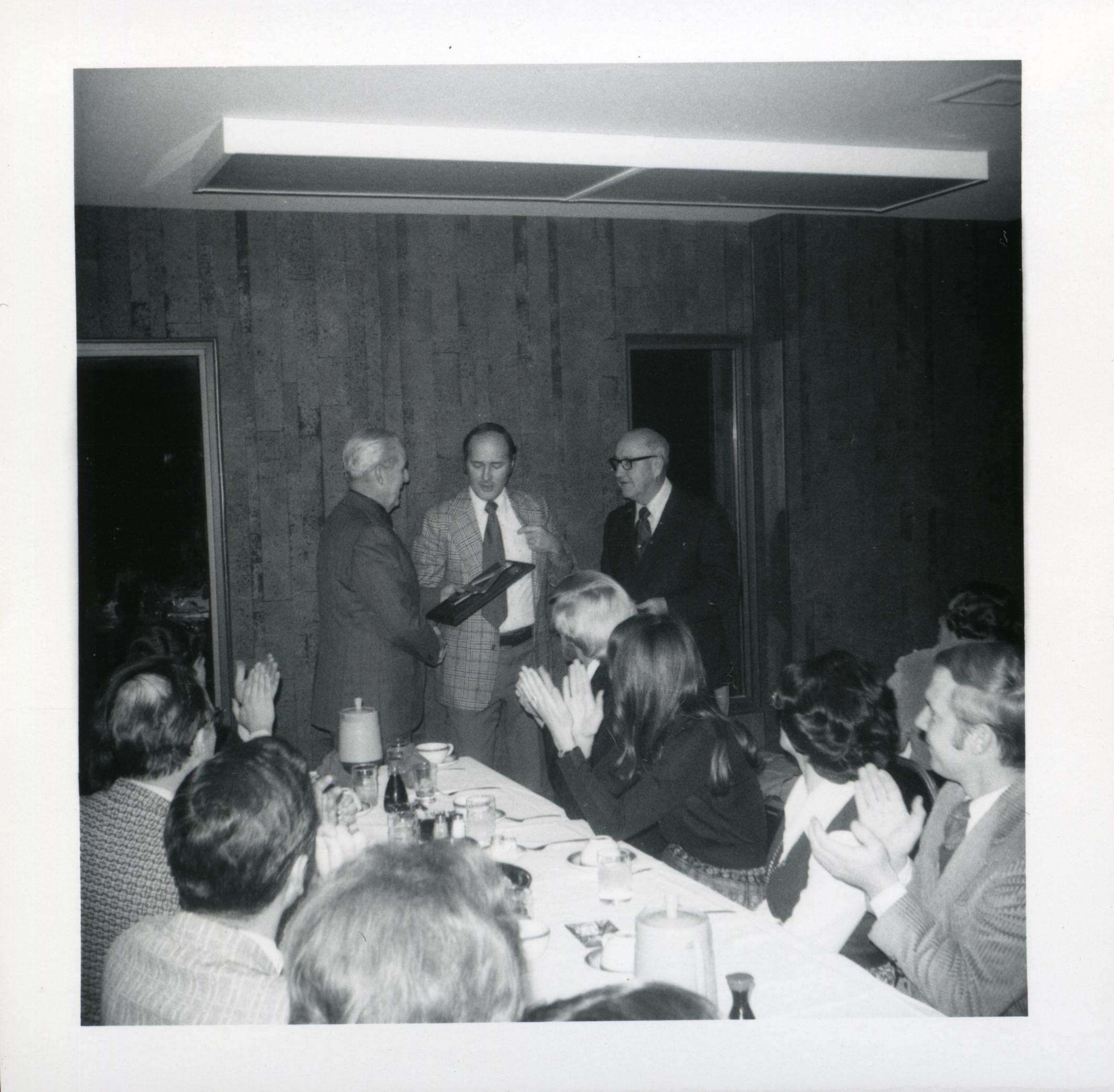 ‎Epsilon Pi Tau dinner, giving of award plaque - UWDC - UW-Madison ...