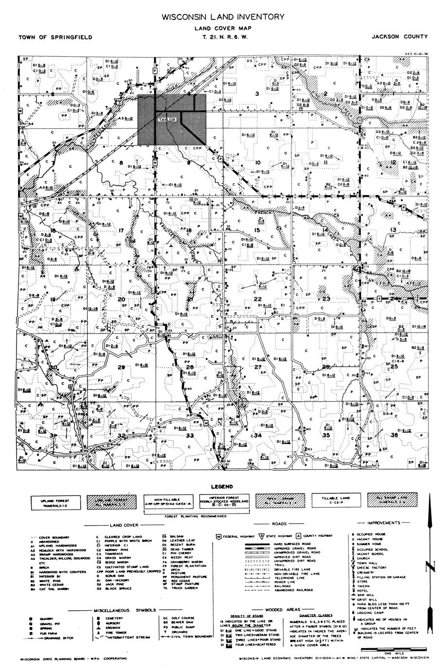 ‎Town of Springfield - UWDC - UW-Madison Libraries