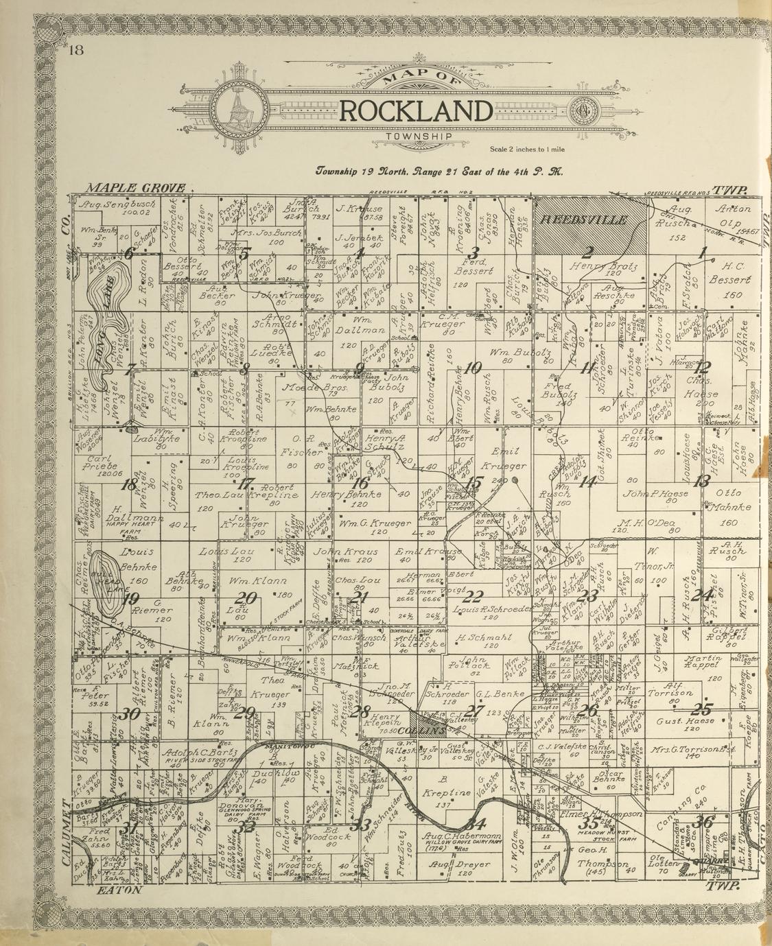 Standard atlas of Manitowoc County, Wisconsin - Full view - UWDC - UW ...