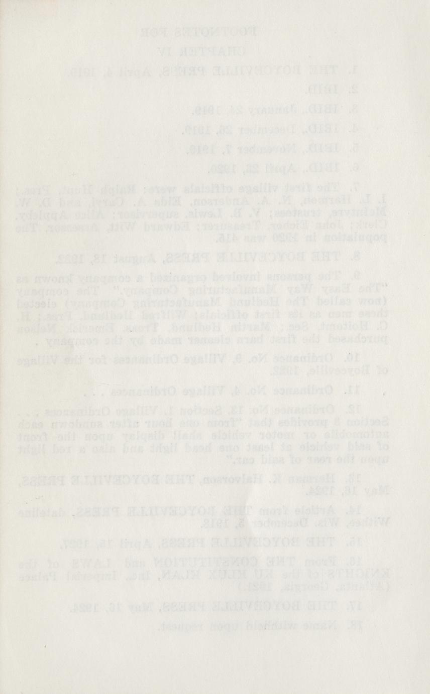 Panorama of progress : the history of Boyceville, Wisconsin 1860-1960 ...