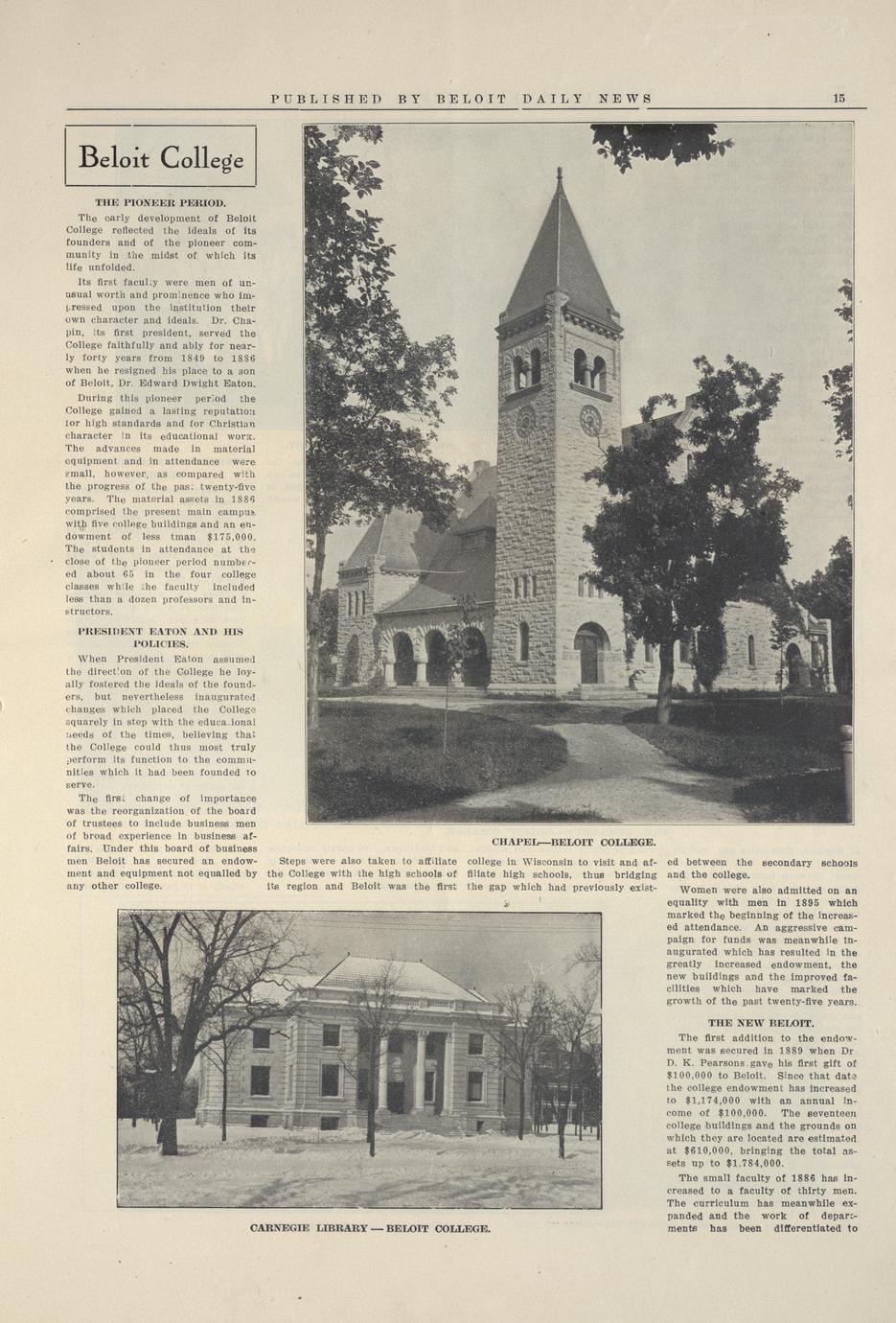 Beloit in 1911 - Full view - UWDC - UW-Madison Libraries