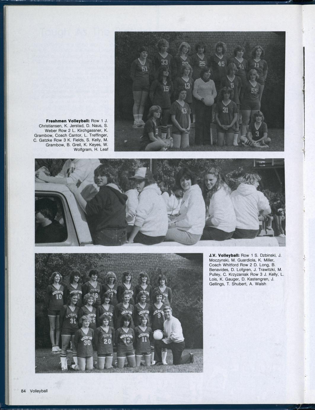 The Emerald: the Waterford Union High School annual 1982 - Full view ...
