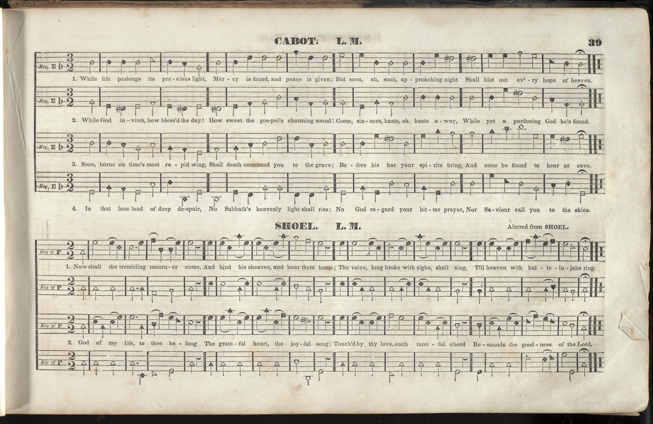 The Christian minstrel : a new system of musical notation : with a ...
