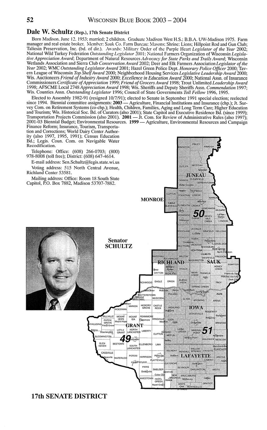 State of Wisconsin Blue Book 2003/2004 - Full view - UWDC - UW-Madison ...