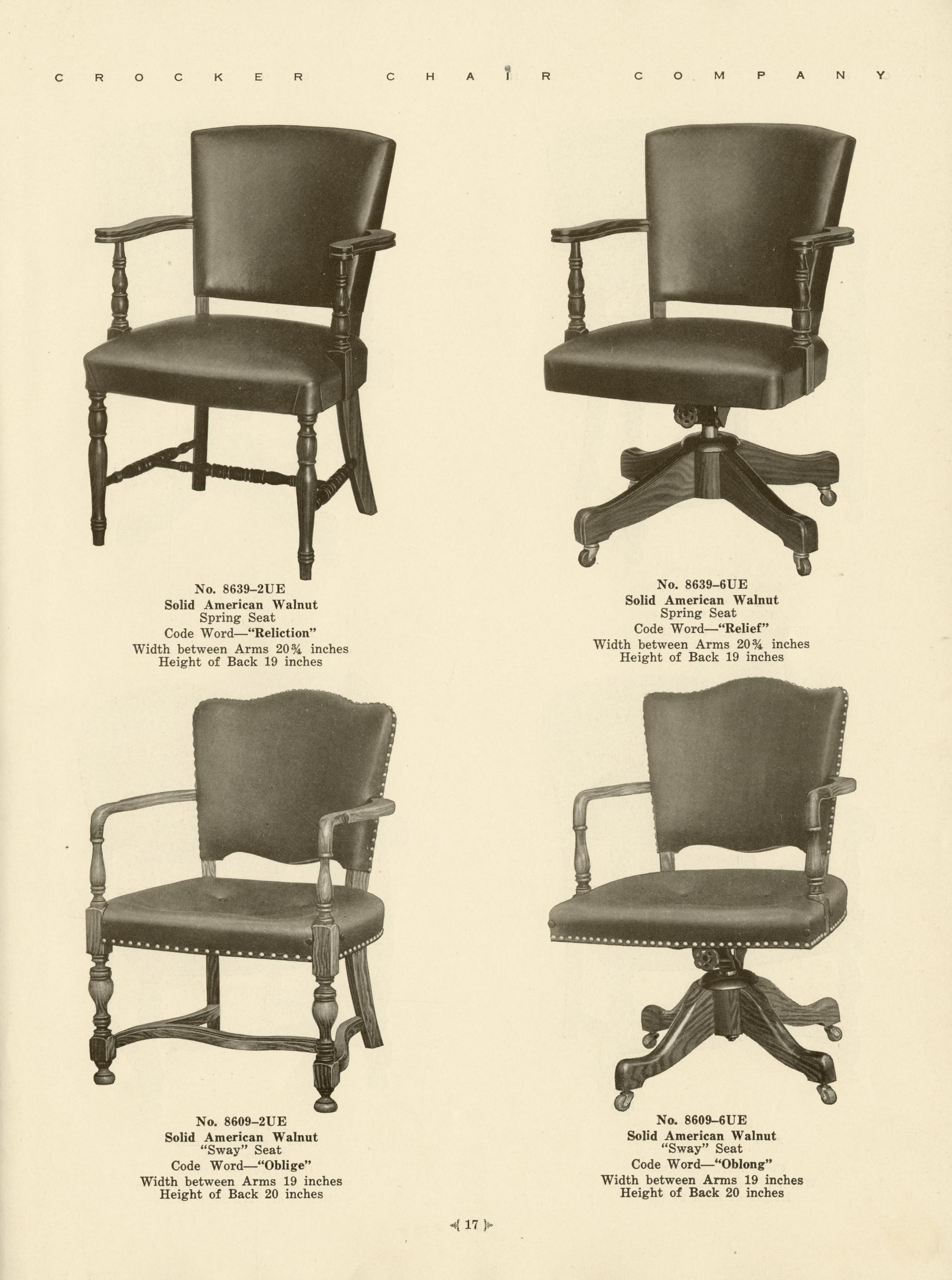 Chairs for offices, banks and other public institutions - Full view ...