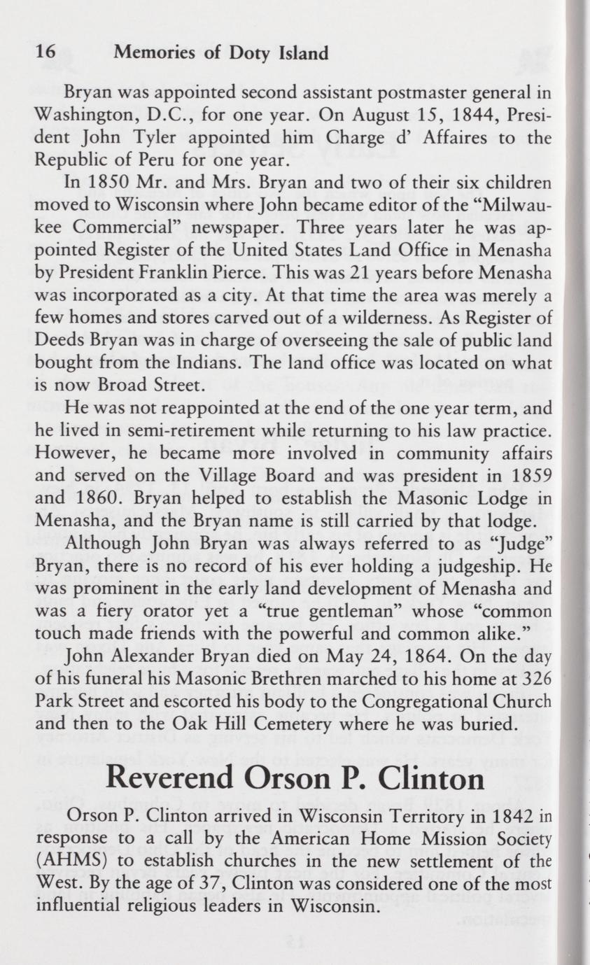 Memories of Doty Island : a link between two cities - Full view - UWDC ...