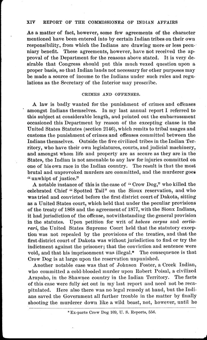 Annual report of the Commissioner of Indian Affairs, for the year 1884 ...