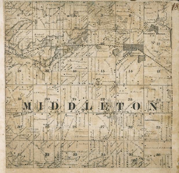 Map of Dane County, Wisconsin - Full view - UWDC - UW-Madison Libraries