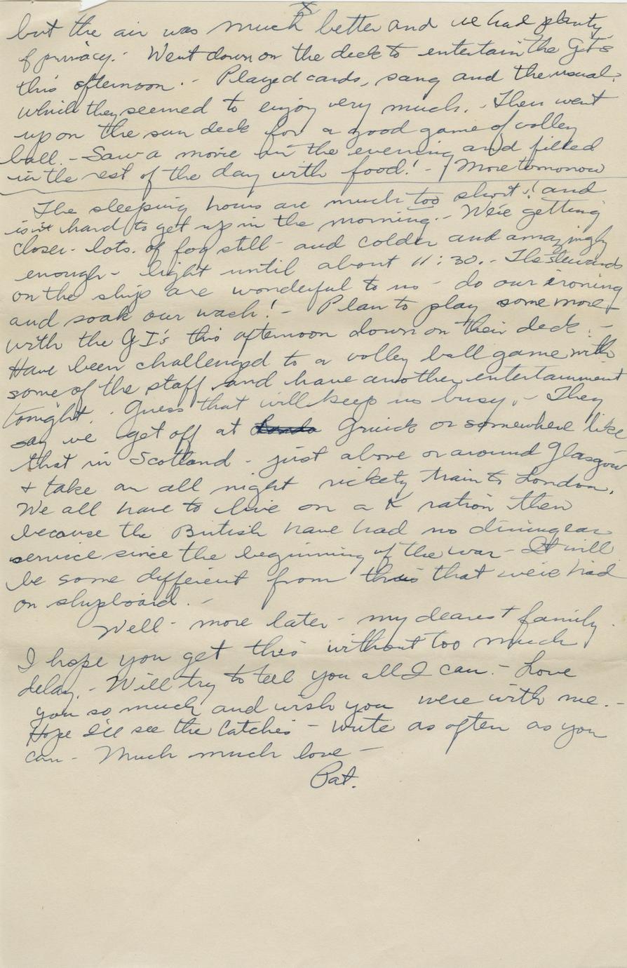 [Pat (Jennings) Hitchcock correspondence] - Full view - UWDC - UW ...