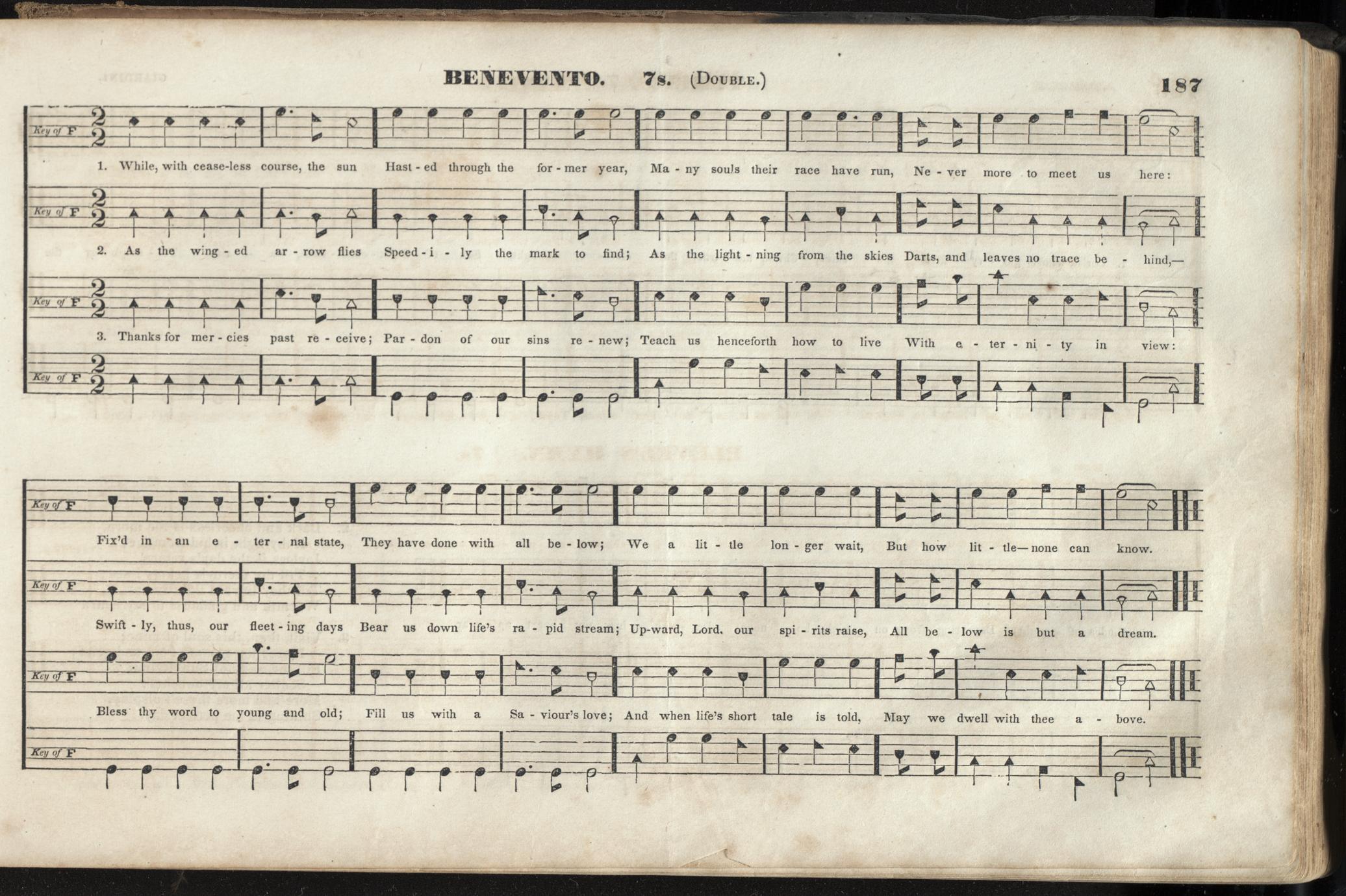 The Christian minstrel : a new system of musical notation : with a ...