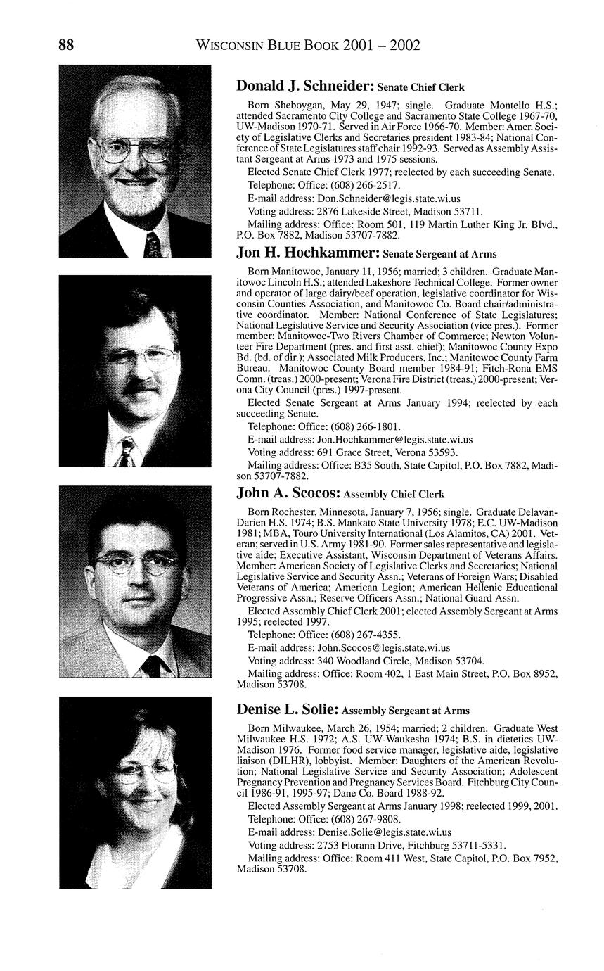 State of Wisconsin Blue Book 2001/2002 - Full view - UWDC - UW-Madison ...