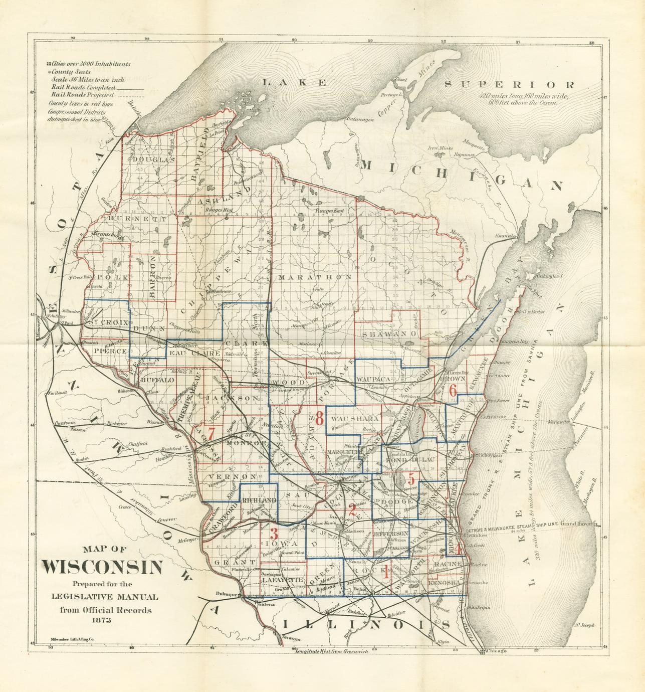 The Legislative Manual Of The State Of Wisconsin Comprising The