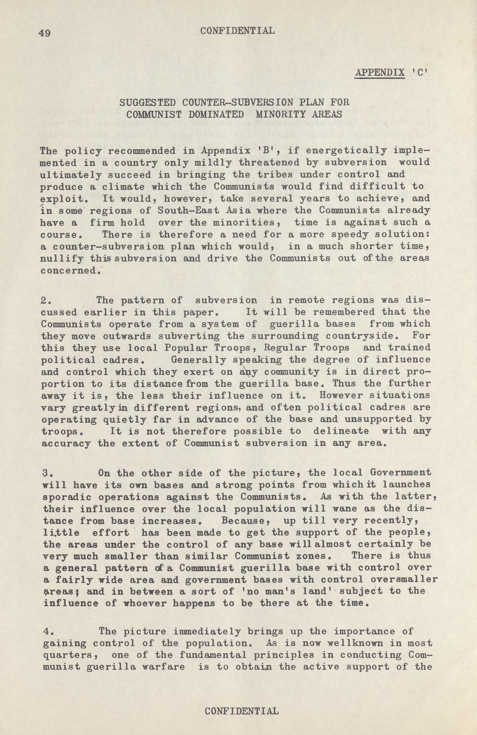 Countering Communist subversion among backward ethnic minorities in ...