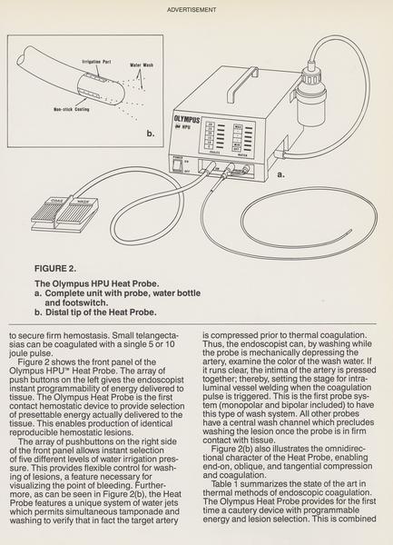 ‎Olympians PU Heat Probe advertisement - UWDC - UW-Madison Libraries