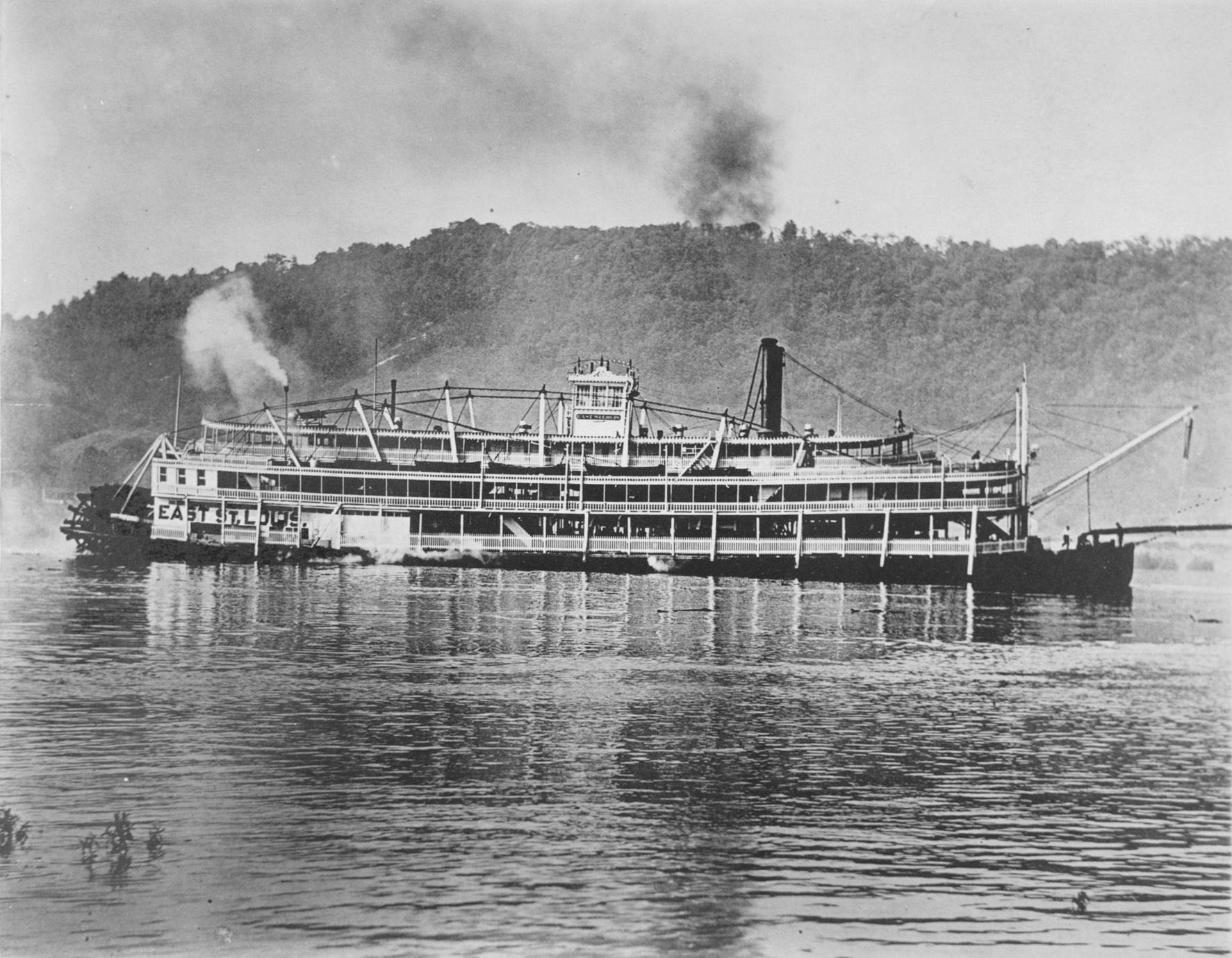 ‎East St. Louis (Packet/Excursion boat, 1895-1923) - UWDC - UW-Madison ...