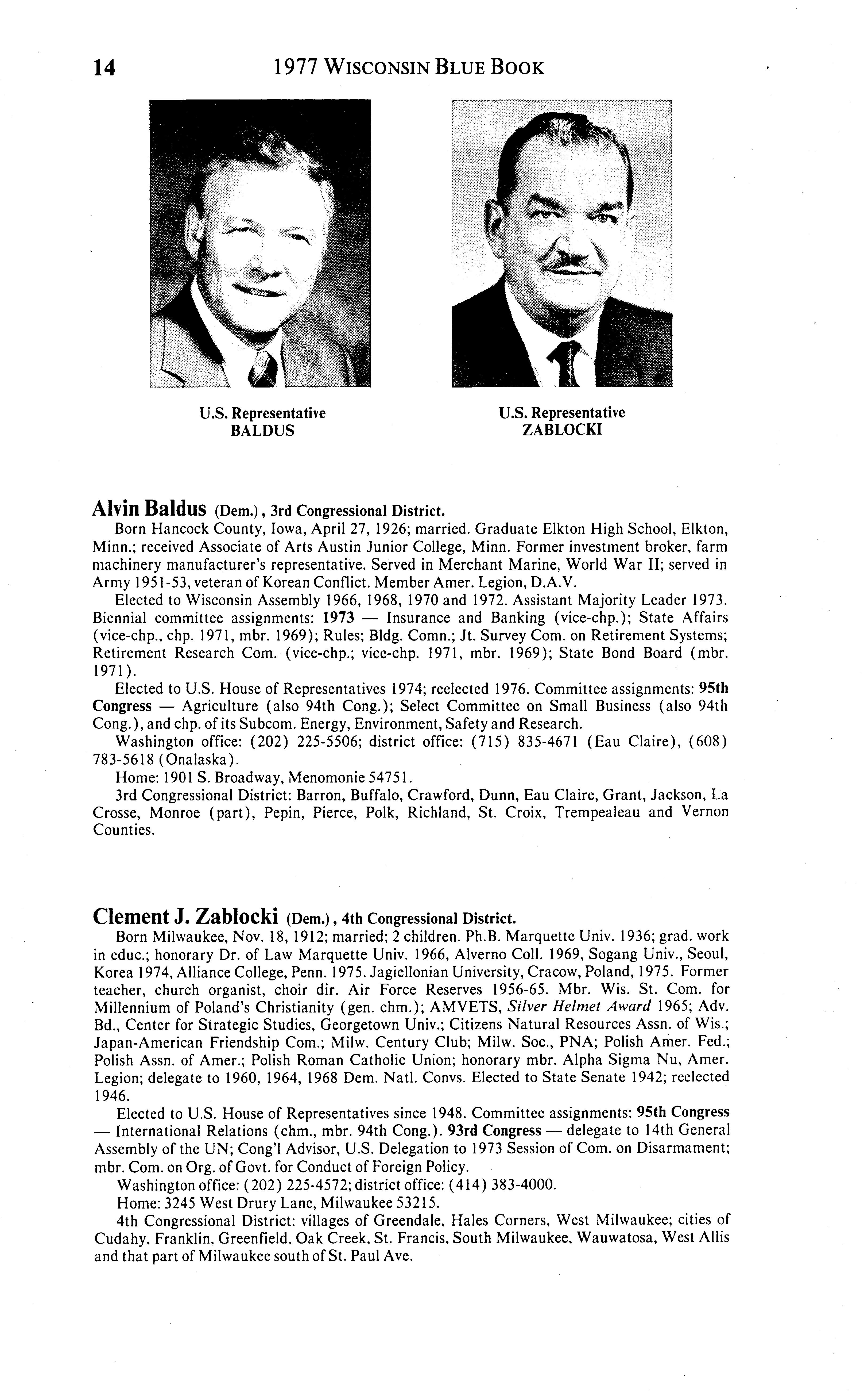 The state of Wisconsin Blue Book 1977 - Full view - UWDC - UW-Madison ...
