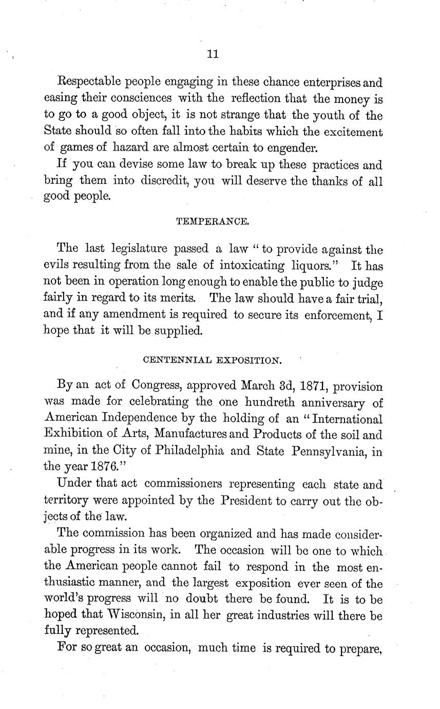 Governor's message and accompanying documents Volume I 1872 - Full view ...