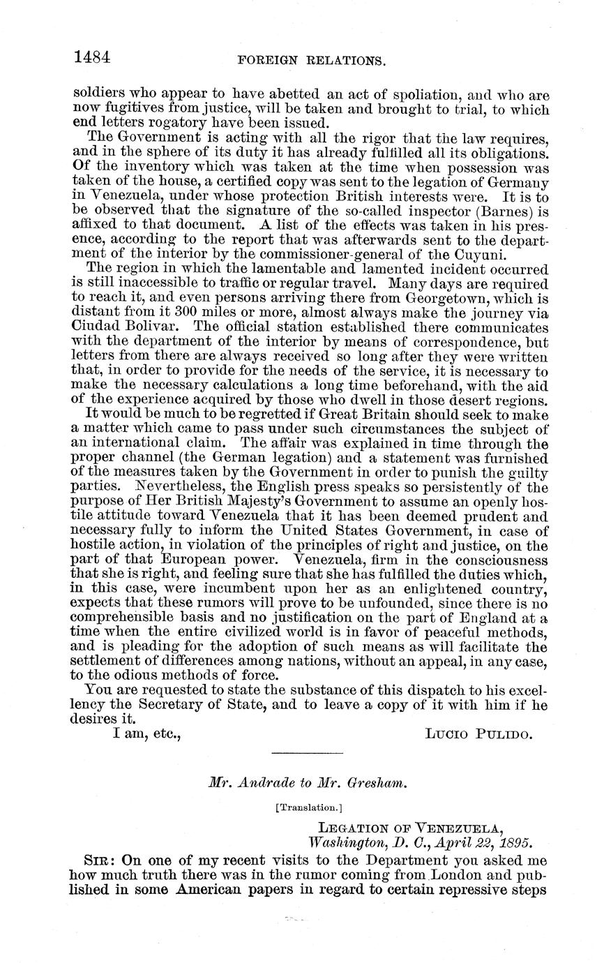 Papers relating to the foreign relations of the United States, with the ...