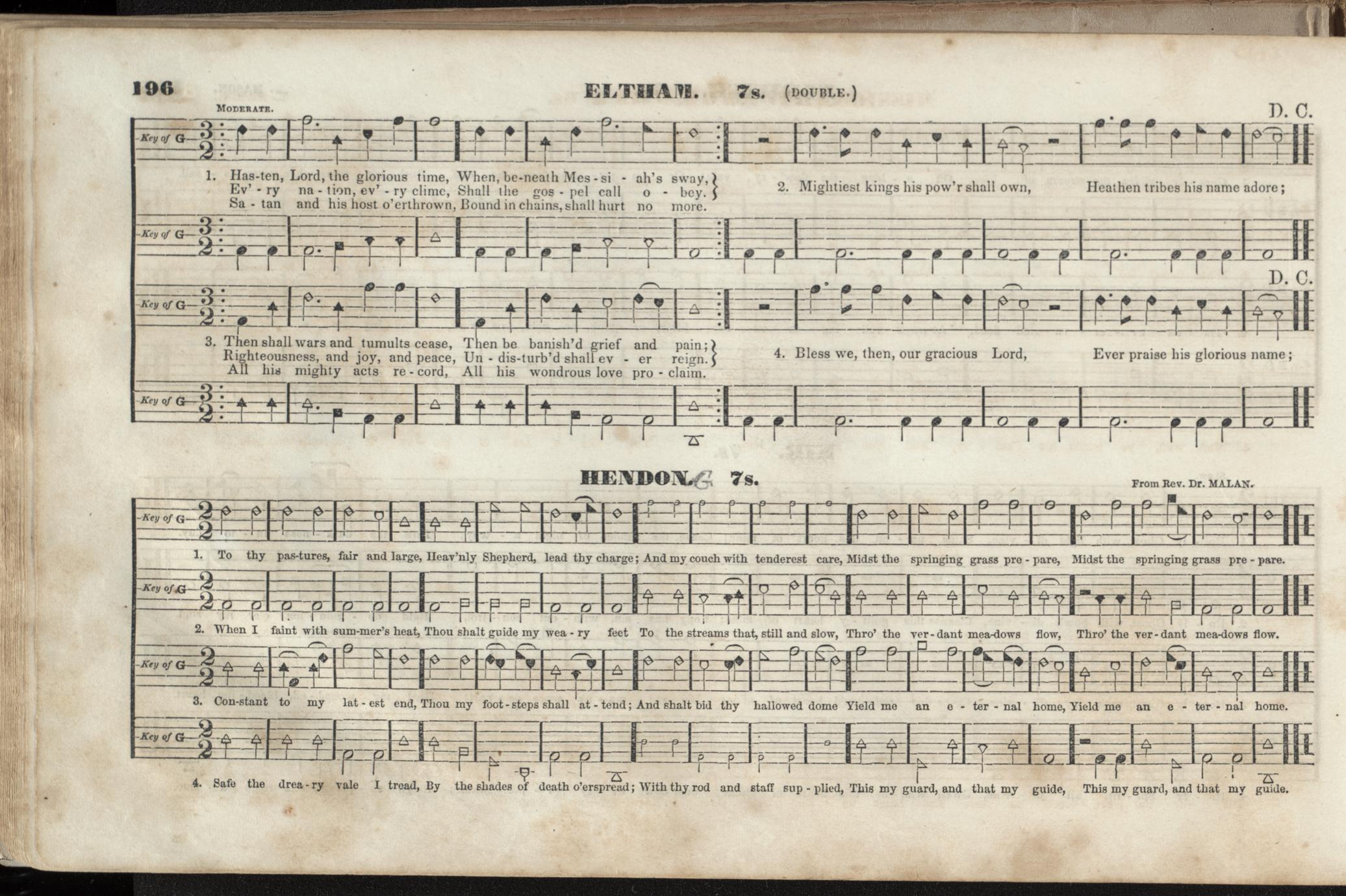 The Christian minstrel : a new system of musical notation : with a ...