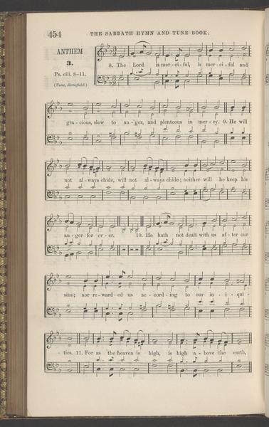 The Sabbath hymn and tune book : for the service of song in the house ...