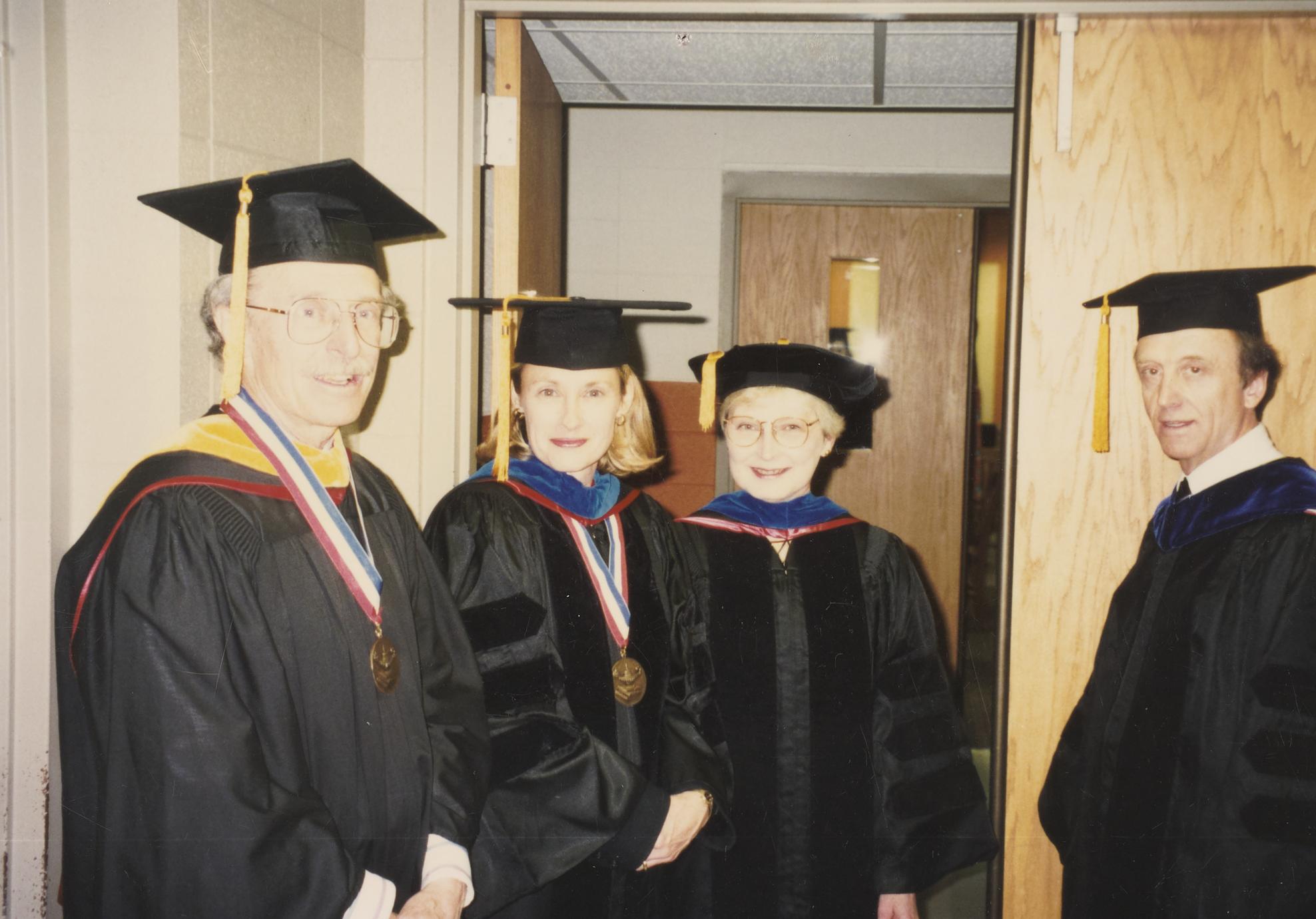 ‎Staff with Dean Jane Crisler, Commencement Day 1998 - UWDC - UW ...