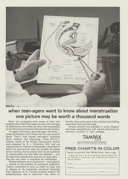 ‎Tampax advertisement - UWDC - UW-Madison Libraries