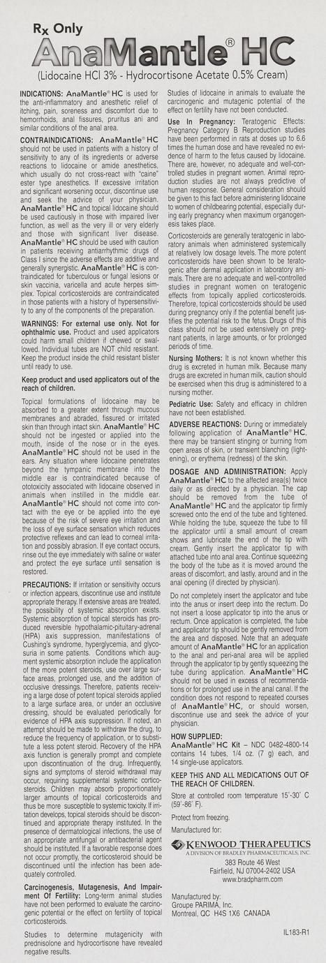 ‎AnaMantle HC advertisement - UWDC - UW-Madison Libraries