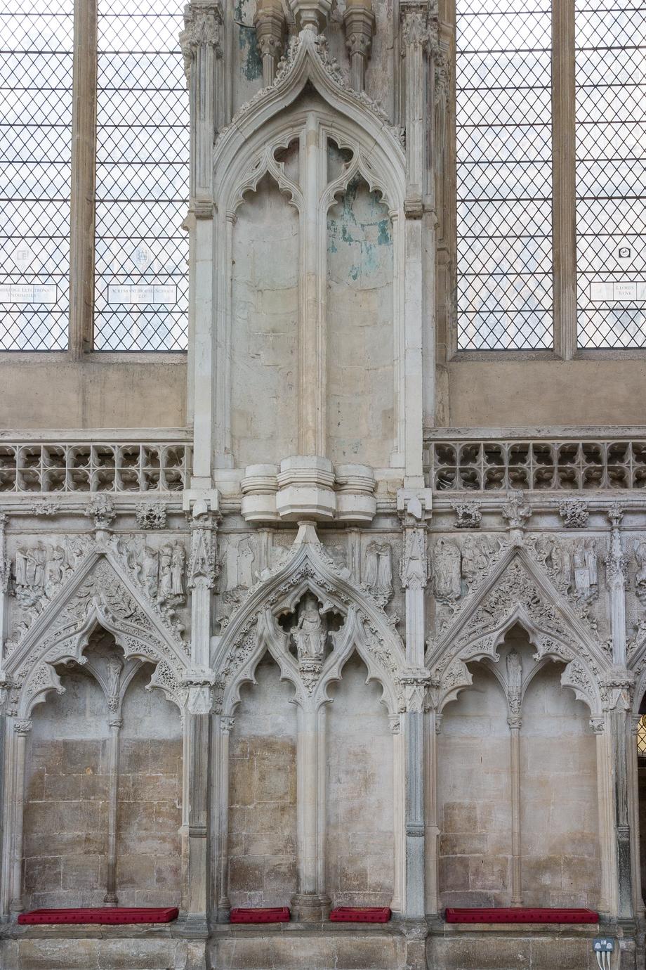 ‎Ely Cathedral interior Lady Chapel wall carvings - UWDC - UW-Madison ...