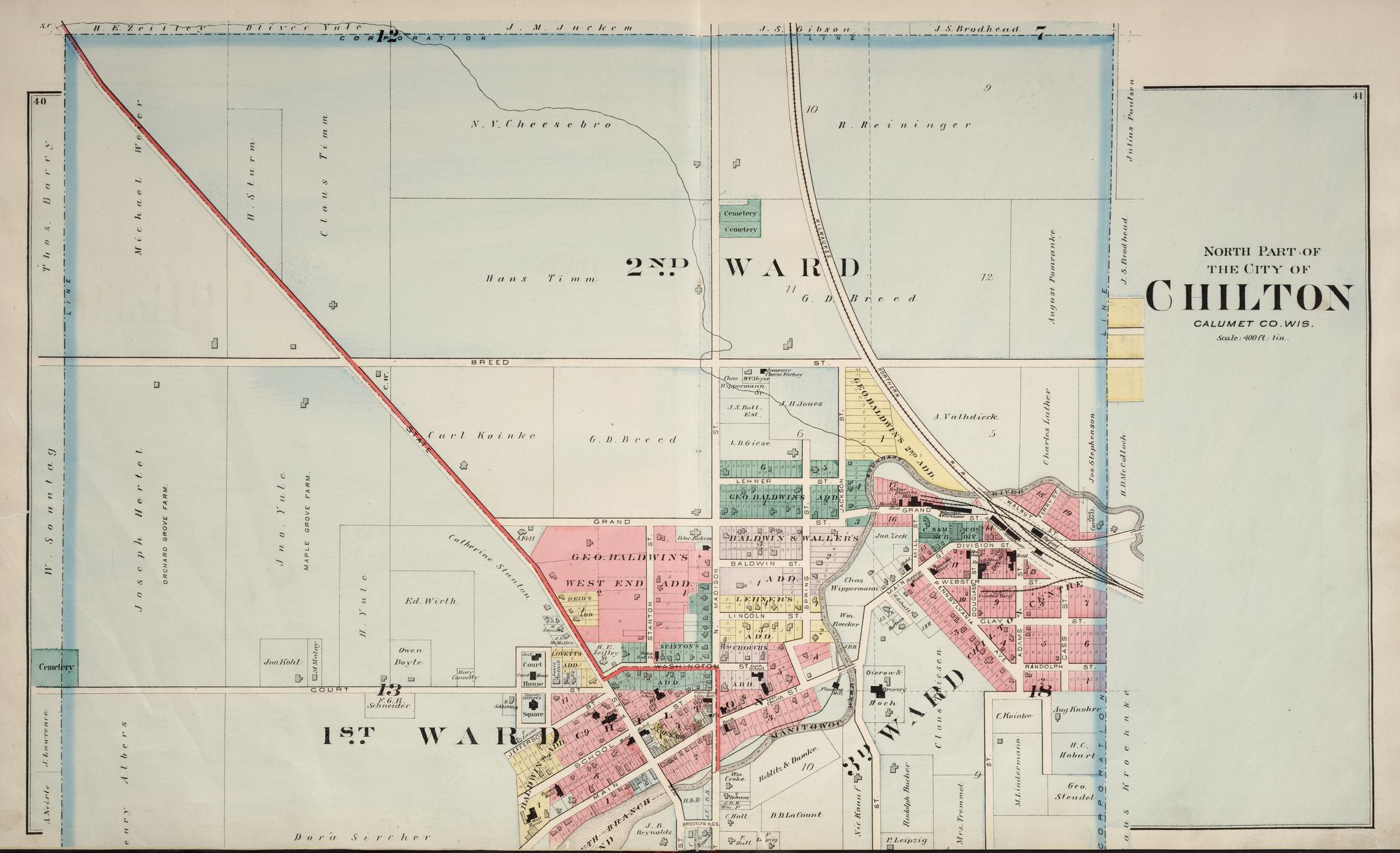 Plat book of Manitowoc and Calumet Counties, Wisconsin - Full view ...
