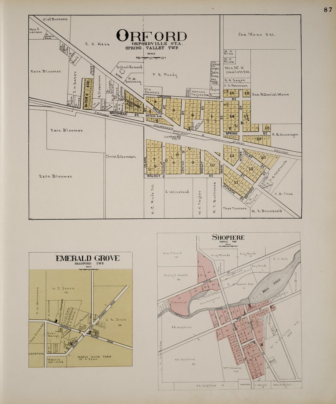 Standard atlas of Rock County, Wisconsin - Full view - UWDC - UW ...