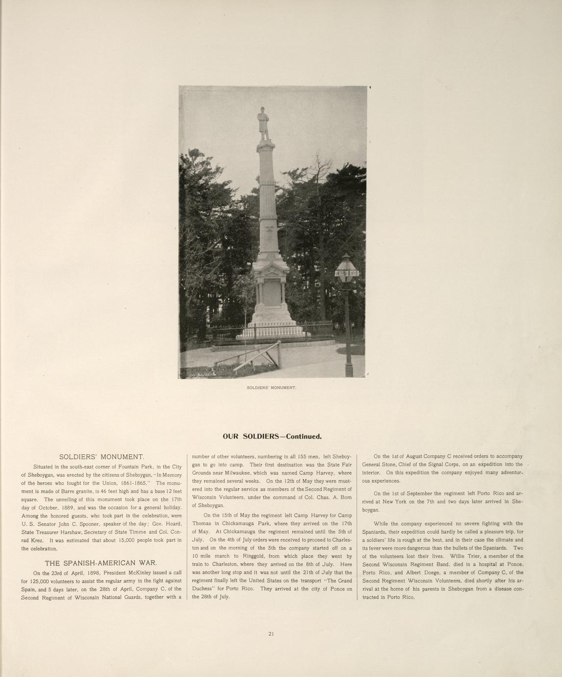 Illustrated historical atlas of Sheboygan County - Full view - UWDC ...