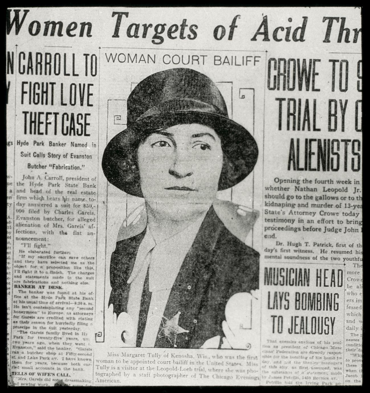 ‎Miss Margaret Tully - UWDC - UW-Madison Libraries