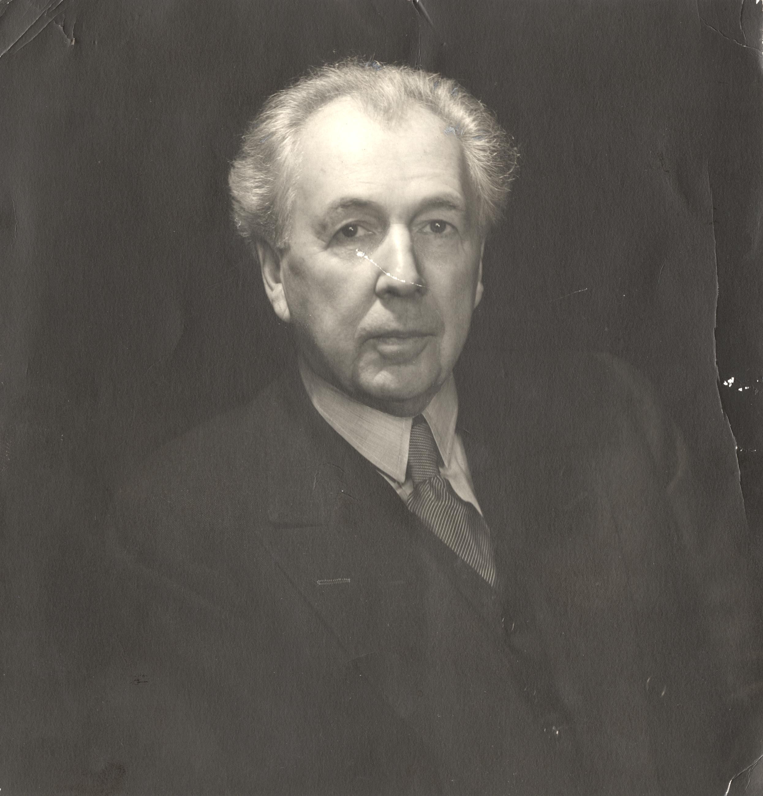 Frank Lloyd Wright Portrait