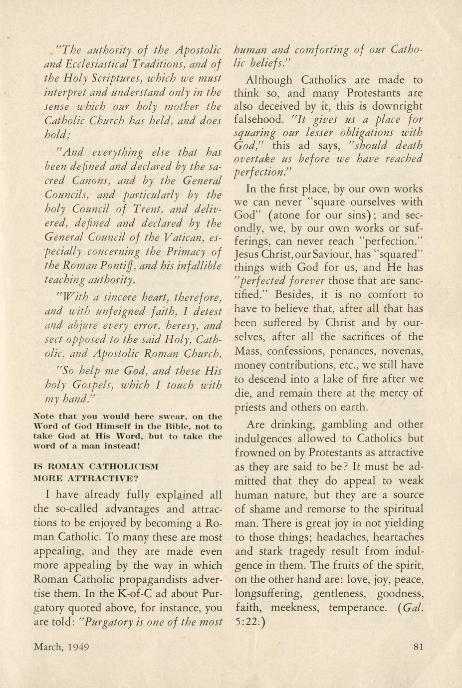 The converted Catholic magazine - Full view - UWDC - UW-Madison Libraries