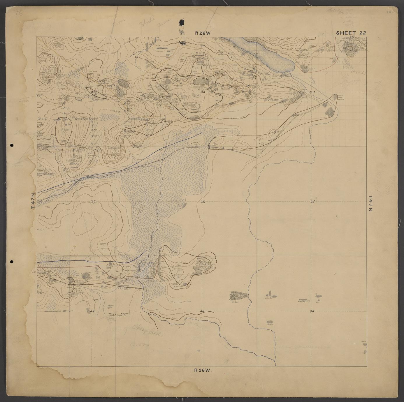 ‎Geological map of area east of Palmer (Marquette County, Michigan ...