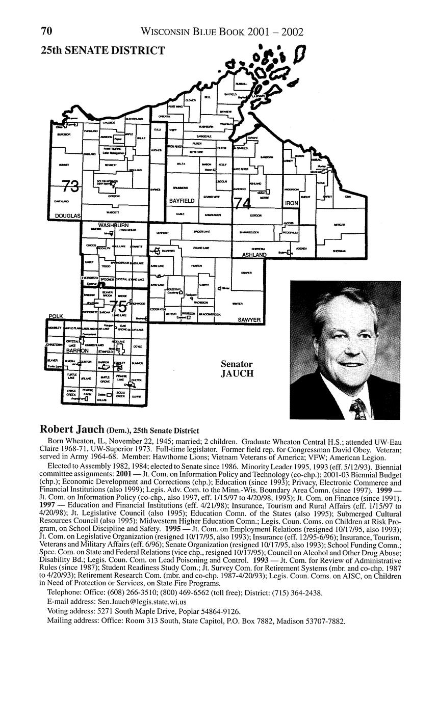 State of Wisconsin Blue Book 2001/2002 - Full view - UWDC - UW-Madison ...