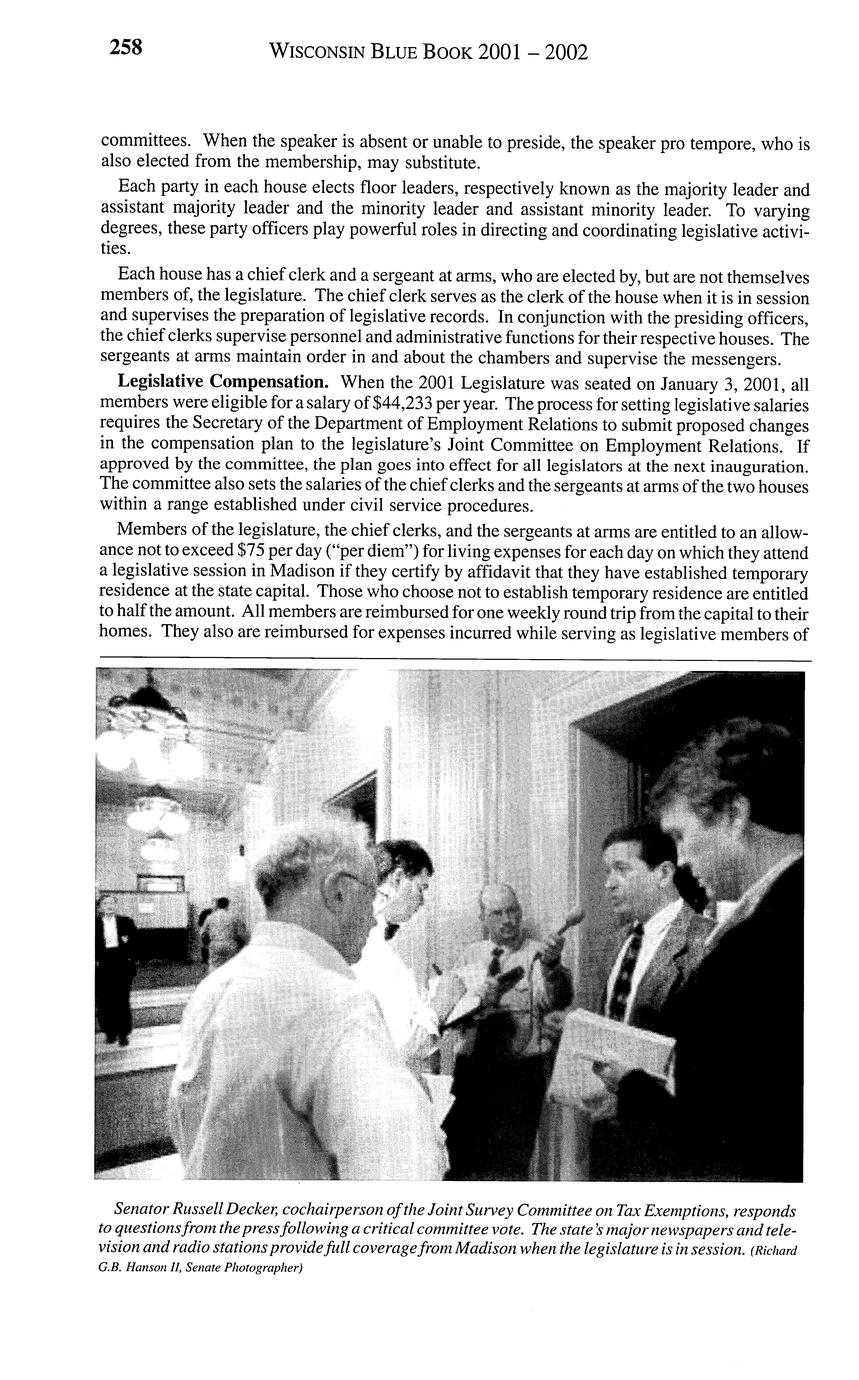 State of Wisconsin Blue Book 2001/2002 - Full view - UWDC - UW-Madison ...