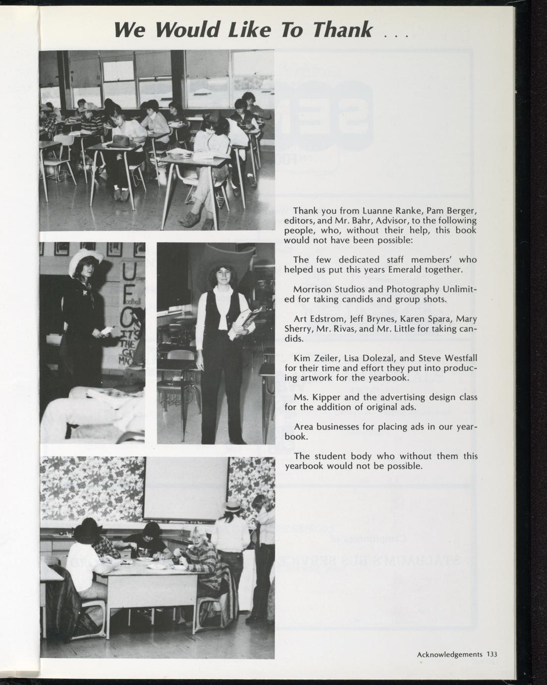 The Emerald: the Waterford Union High School annual 1981 - Full view ...