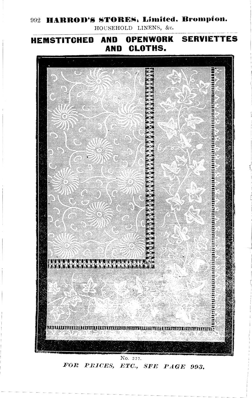 Victorian shopping : Harrod's catalogue 1895 - Full view - UWDC - UW ...