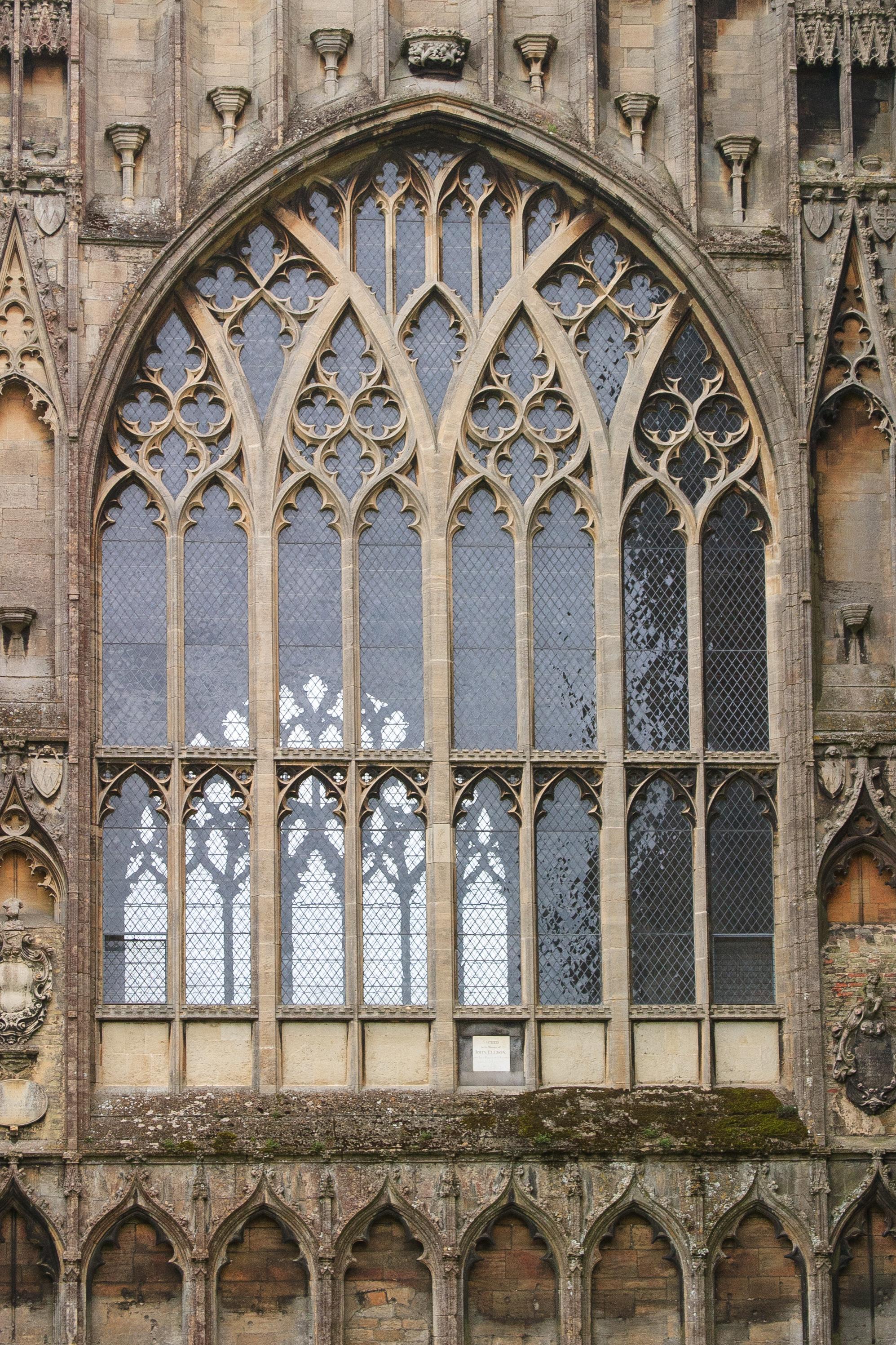 ‎Ely Cathedral exterior Lady Chapel west end - UWDC - UW-Madison Libraries