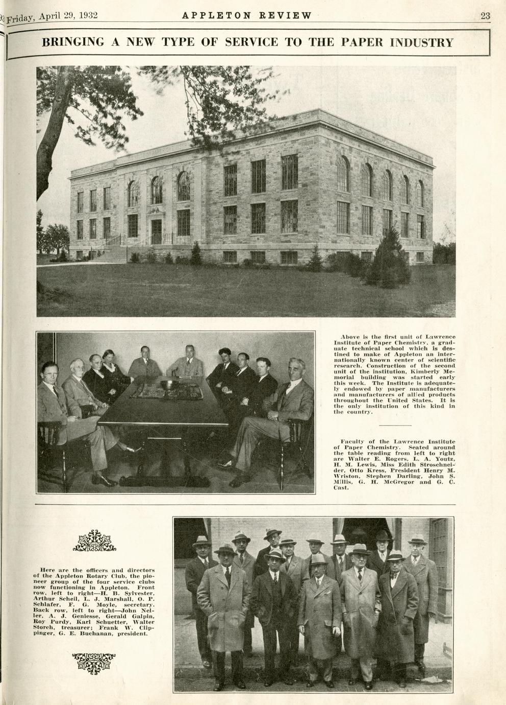 The Appleton review : Appleton's 75th anniversary celebration and ...