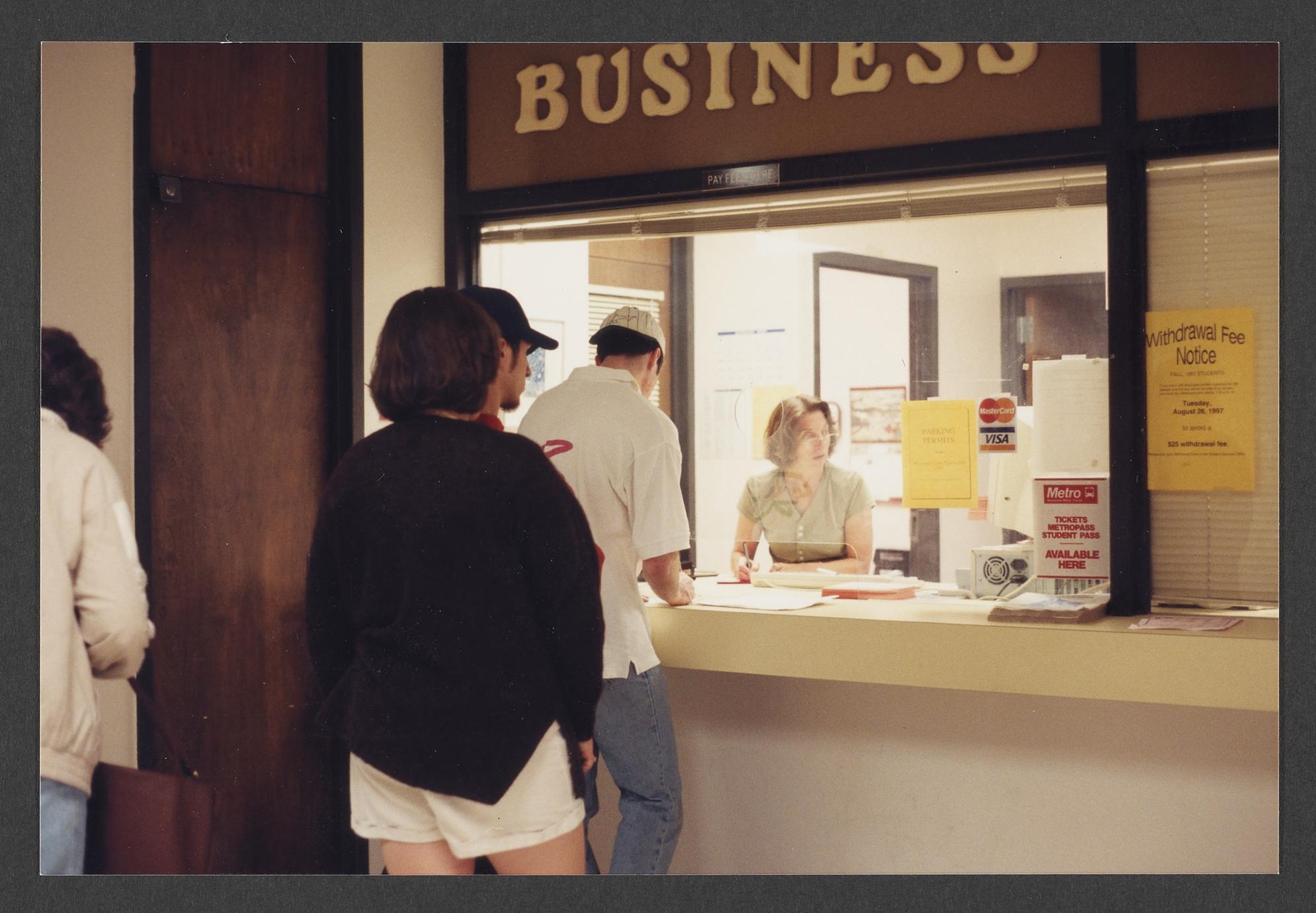 ‎Queuing up at the Business Office - UWDC - UW-Madison Libraries