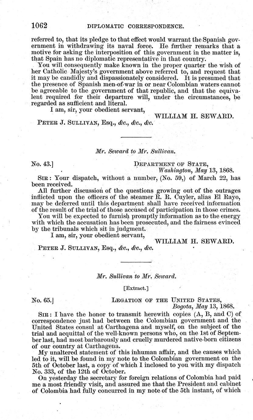 Executive documents printed by order of the House of Representatives ...