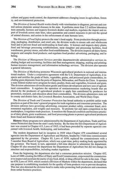 State of Wisconsin Blue Book 1995/1996 - Full view - UWDC - UW-Madison ...